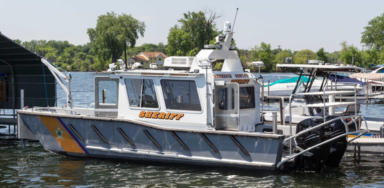 Lake Assault Delivers 28-Foot Patrol Boat to the Hennepin County ...