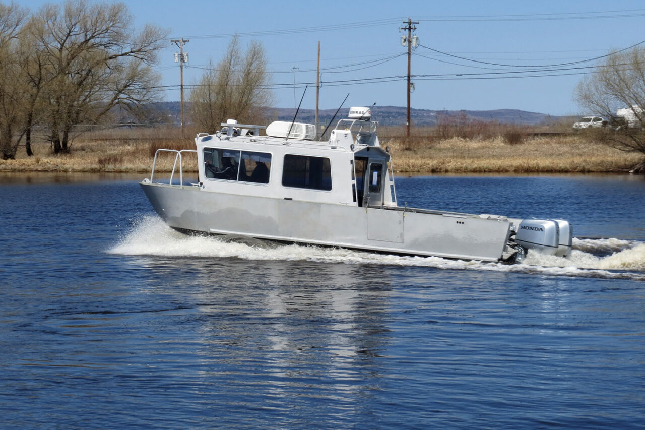 31' Survey Boat - Lake Assault Boats