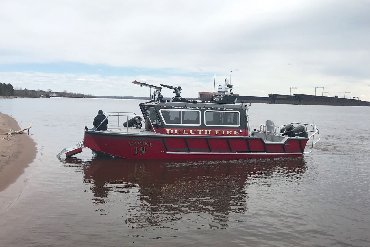 32' Fire & Rescue Boat - Lake Assault Boats