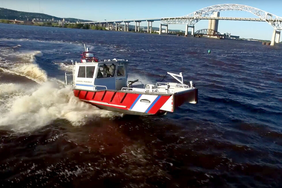 28' Landing Craft Fire & Rescue Boat - Lake Assault Boats